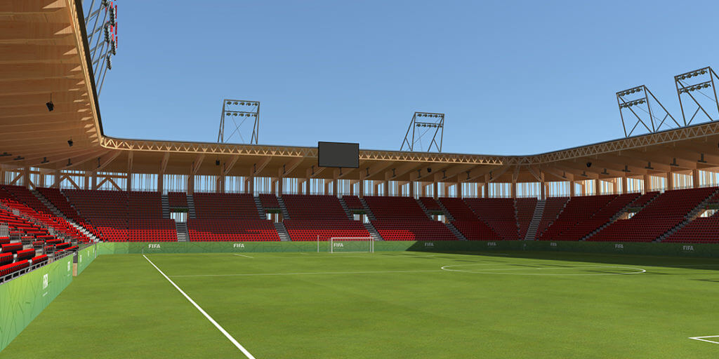 Modular Wood Stadium Construction: Bear Stadium's Game Changer | Autodesk