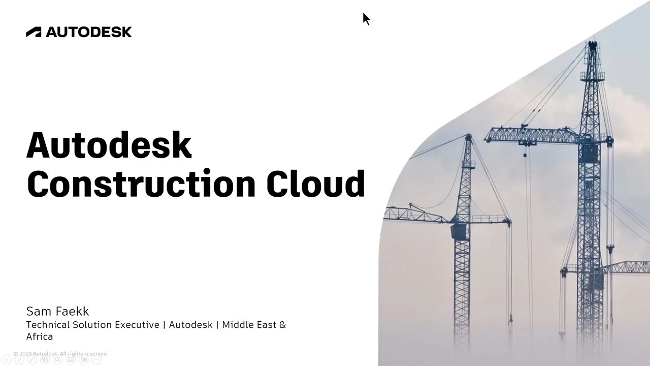 Recording: Autodesk Middle East Webinar: Introduction to Autodesk Build ...
