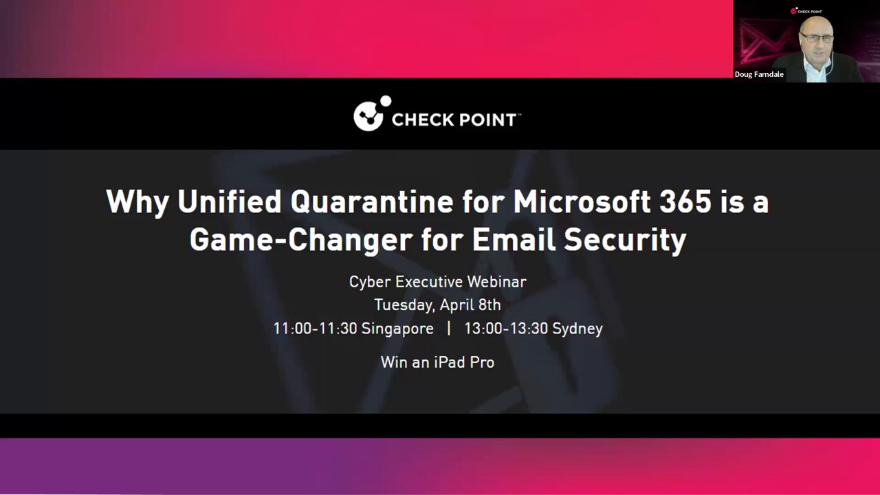 On-Demand Webinar | APAC - Why Unified Quarantine for Microsoft 365 is ...