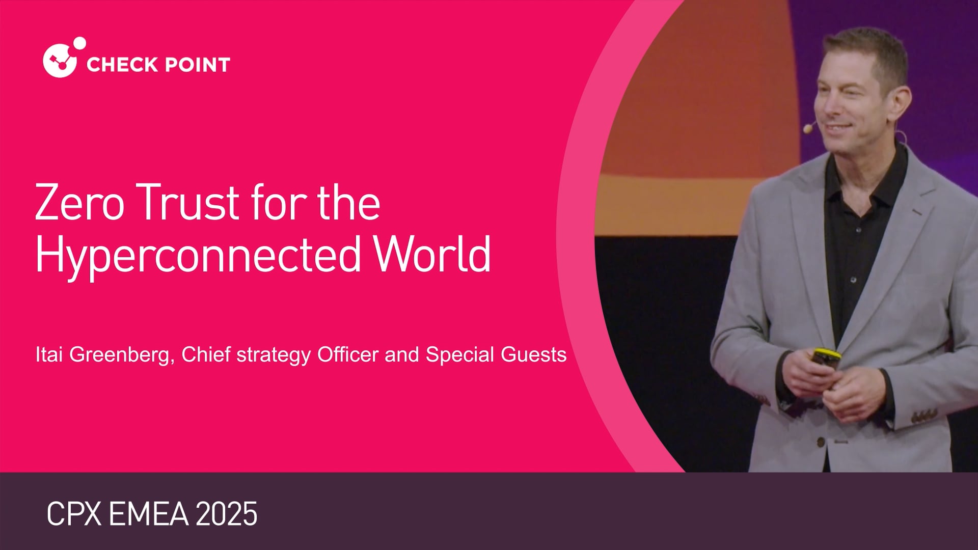 Video | Itai on Zero Trust for the Hyperconnected World | Check Point Software