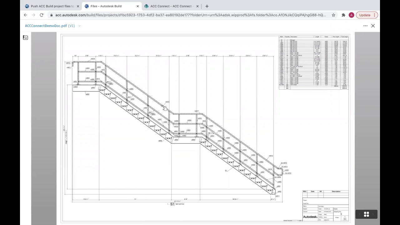 Acc Connect Demo Autodesk Construction Cloud To Sharepoint Autodesk