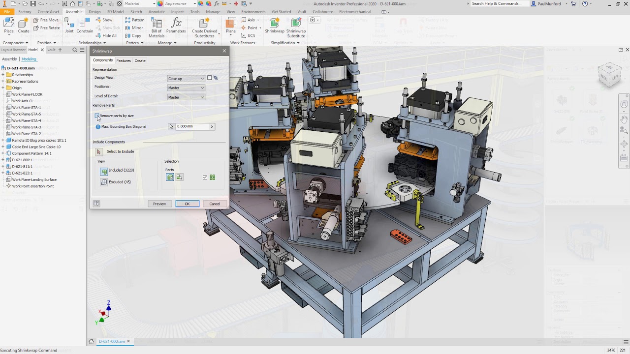 Inventor Industrial Machinery - YouTube | Autodesk
