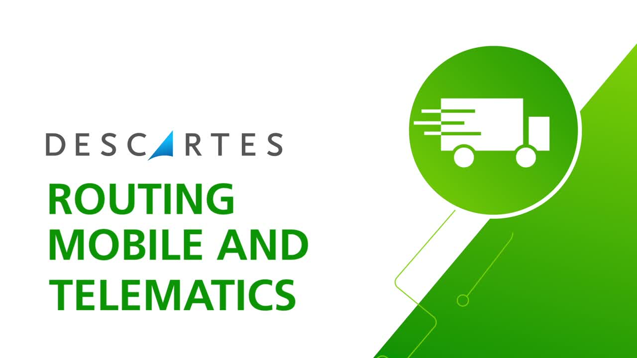Descartes' Routing, Mobile & Telematics | descartes.com