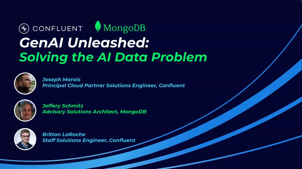 Gen AI Unleashed: Solving the AI Data Problem | Confluent
