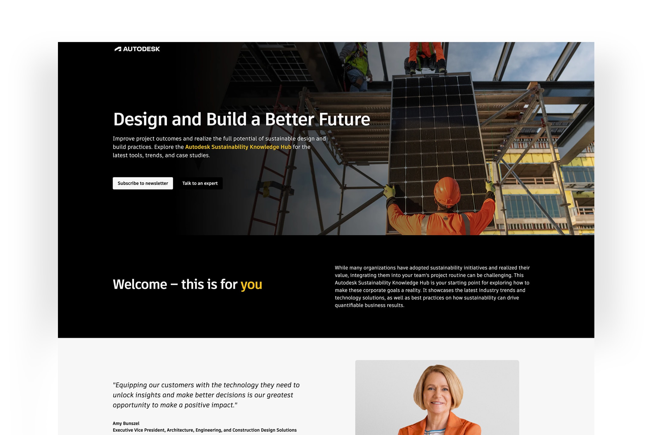 Autodesk Sustainability Knowledge Hub for Corporate ESG | Autodesk
