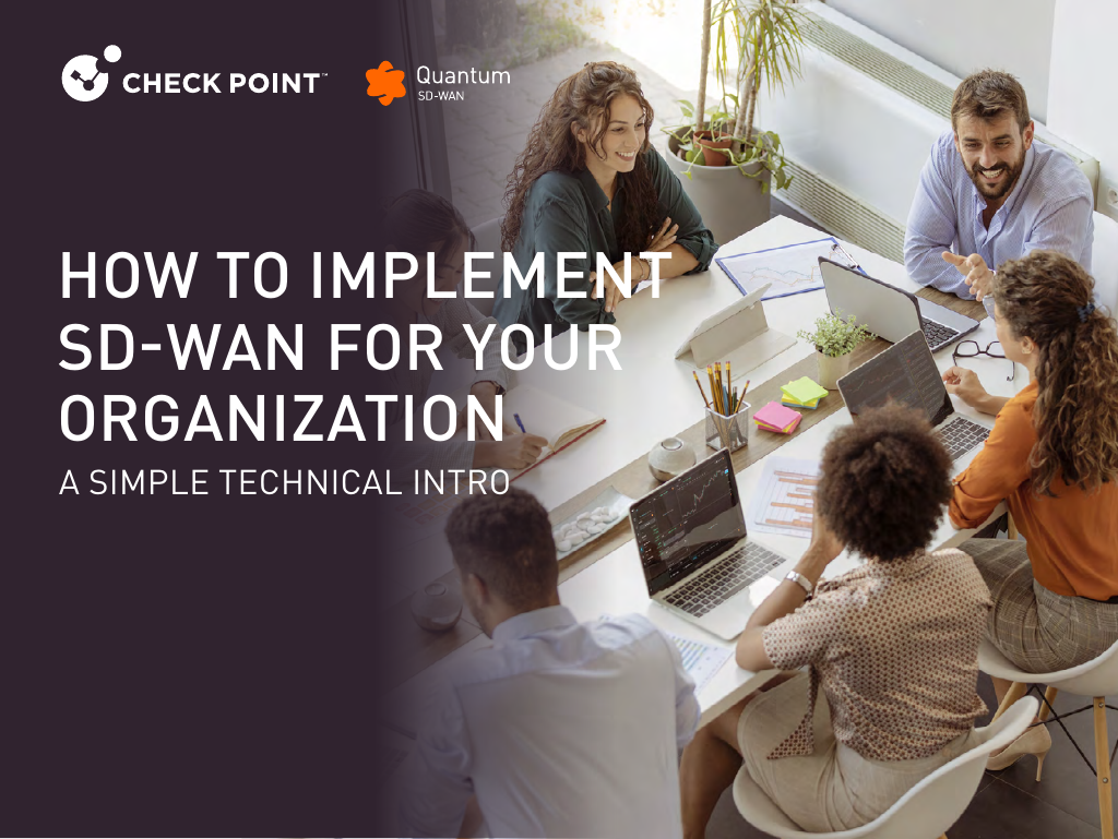 Guide | How to Implement SD-WAN for Your Organization | Check Point Software