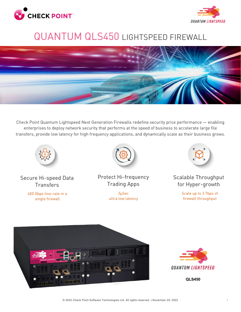 Datasheet | Check Point QLS450 Lightspeed Security Gateway | Check ... Datasheet | Check Point QLS450 Lightspeed Security Gateway | Check ...
