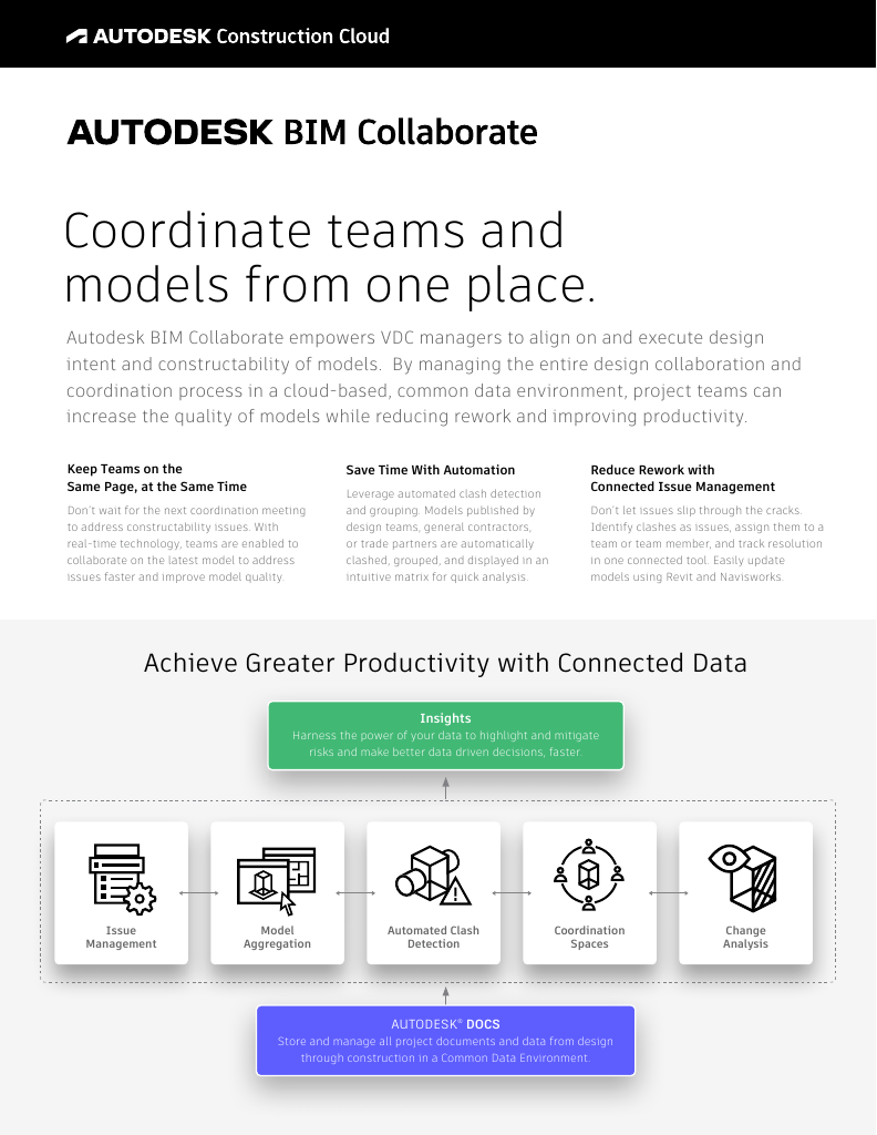 Autodesk-BIM-Collaborate-One-Pager.pdf | Autodesk