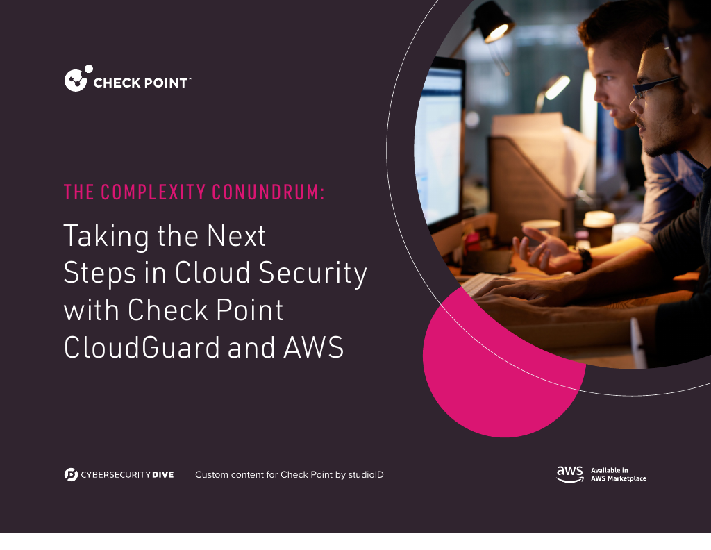 Guide | Next Steps in Cloud Security with Check Point and AWS | Check Point Software