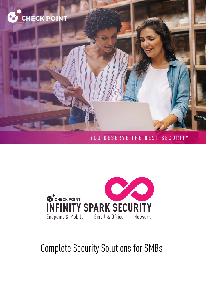 Solution Brief Infinity Spark Check Point Software