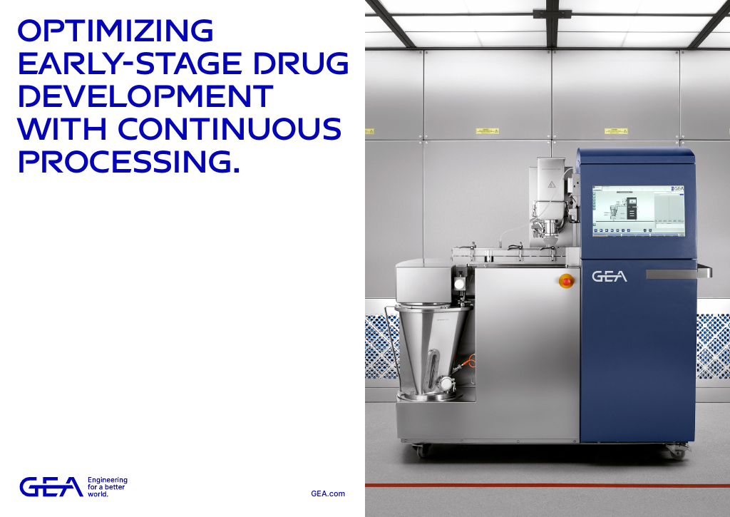 ConsiGma®: Scaling Out Pharma R&D with Continuous Processing | gea.com