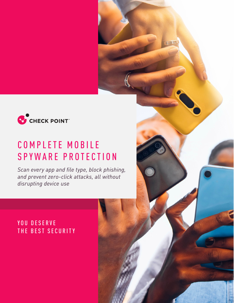 White Paper | Complete Mobile Spyware Protection | Check Point Software