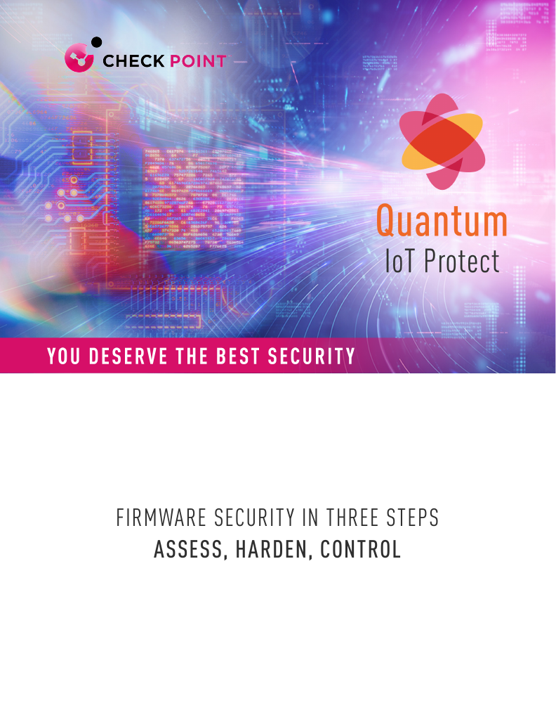 White Paper | Firmware Security in Three Steps | Check Point Software