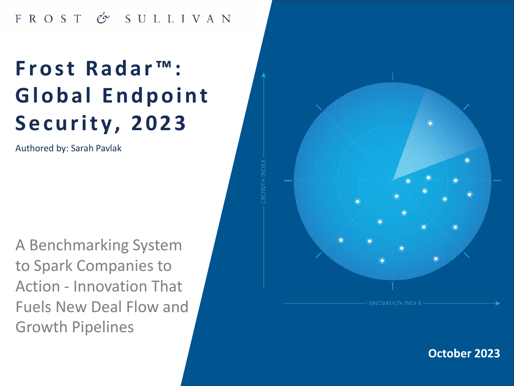 Frost & Sullivan 2023 Endpoint Radar | Check Point Software Frost & Sullivan 2023 Endpoint Radar | Check Point Software