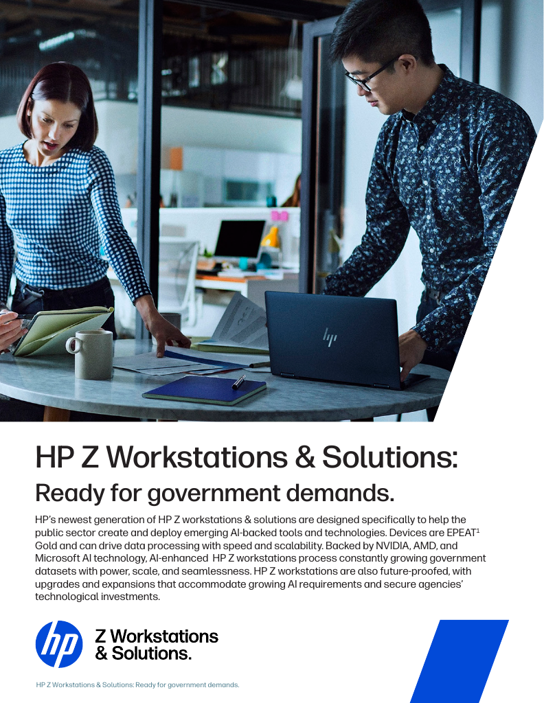 HP Z Workstations & Solutions for Government | hp.com