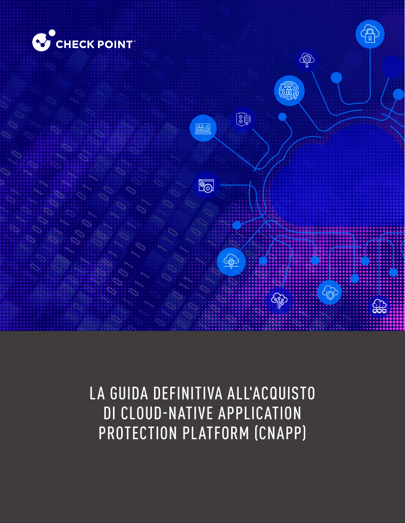User Guide | Guida all'acquisto del CNAPP | Check Point Software