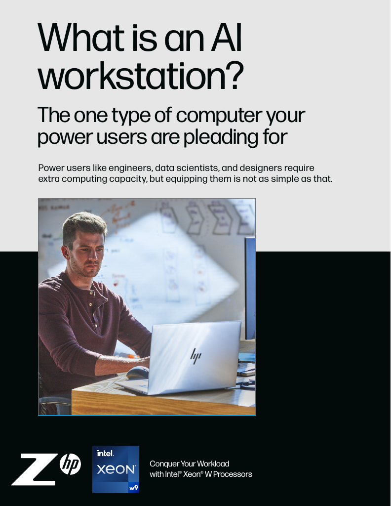 What is an AI workstation? | hp.com