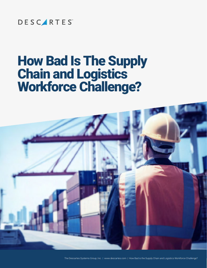 How Bad is the Supply Chain and Logistics Workforce Challenge ...