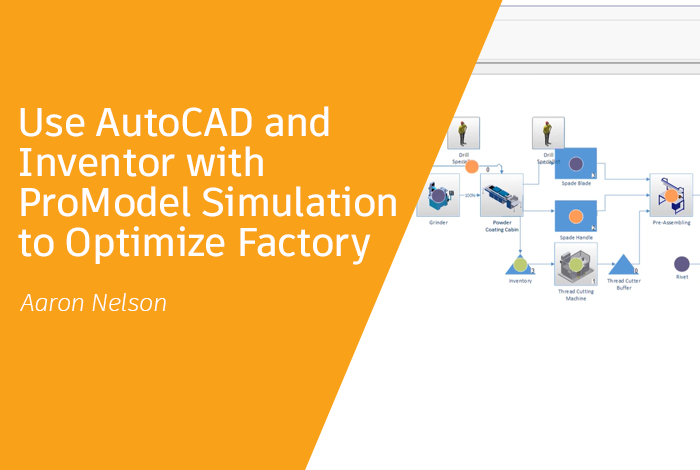 Use Autocad And Inventor With Promodel Simulation To Optimize Factory