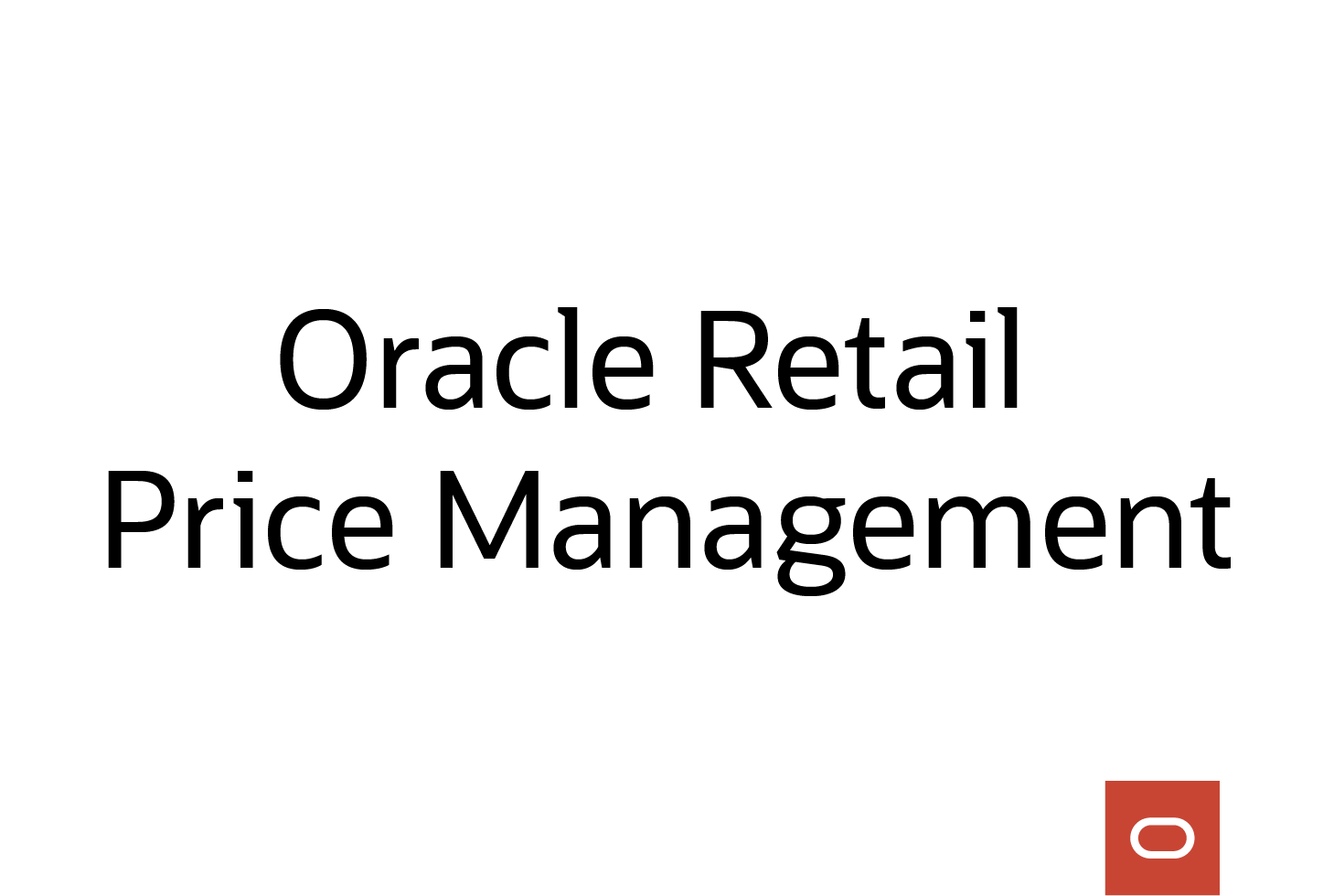 Oracle Retail Price Management | Oracle