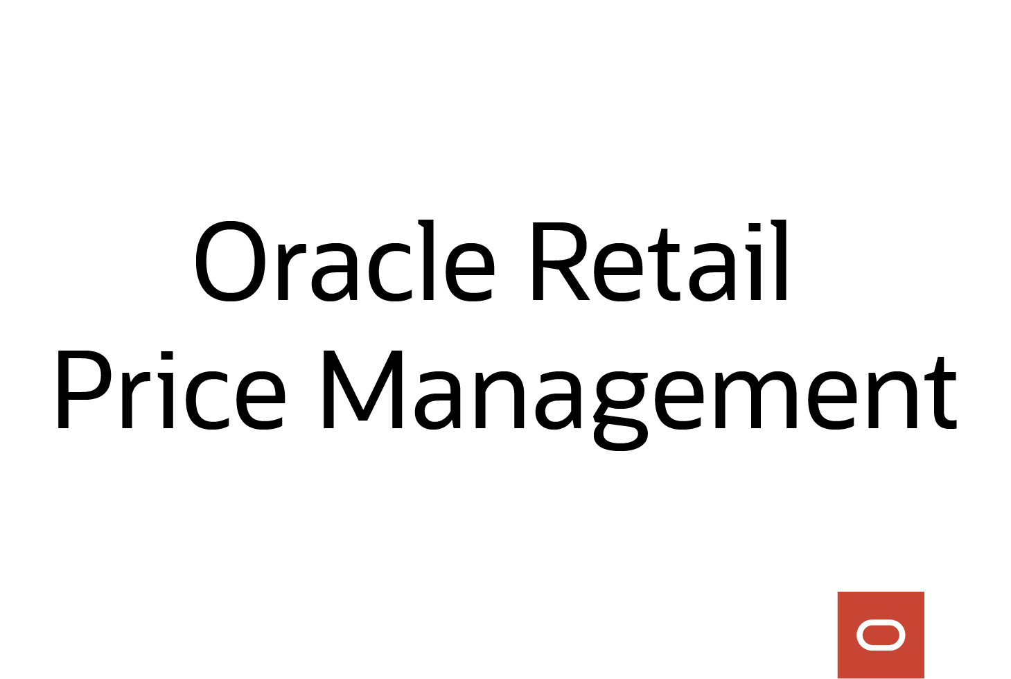 Oracle Retail Price Management | Oracle