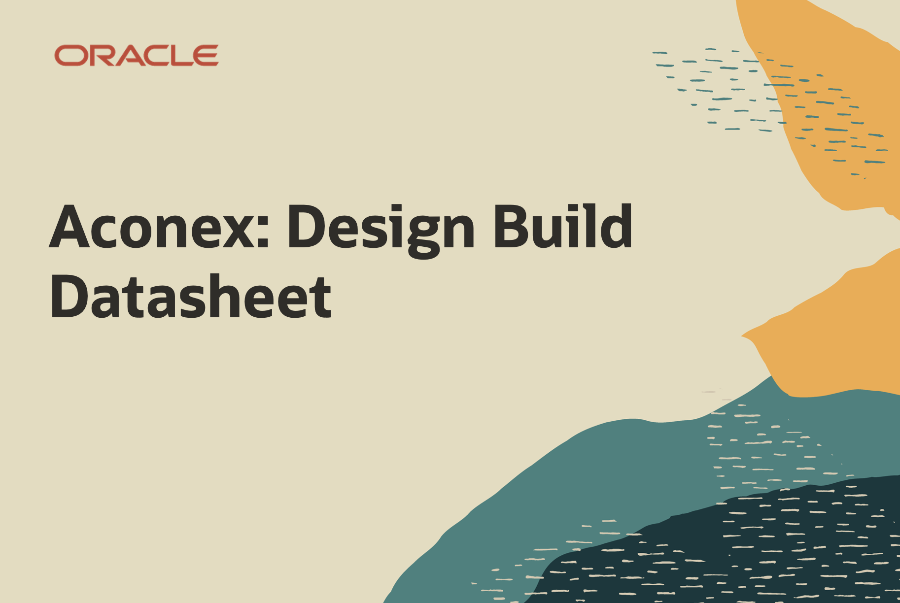 Aconex for Design Build | Oracle Aconex for Design Build | Oracle
