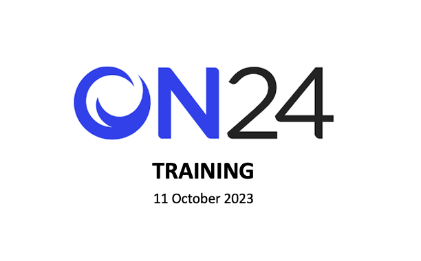 On24 Training - 11 October, 2023 | Equinix