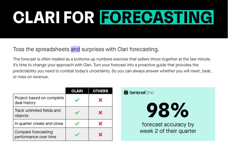 Clari for Forecasting | clari.com