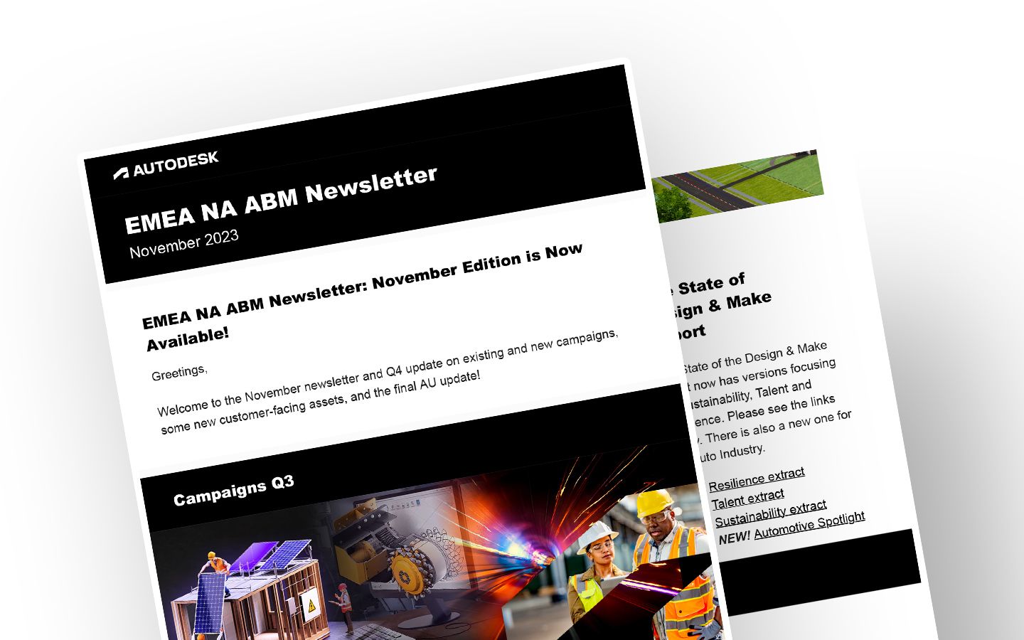 EMEA NA ABM Newsletter #7 – November 2023 | Autodesk