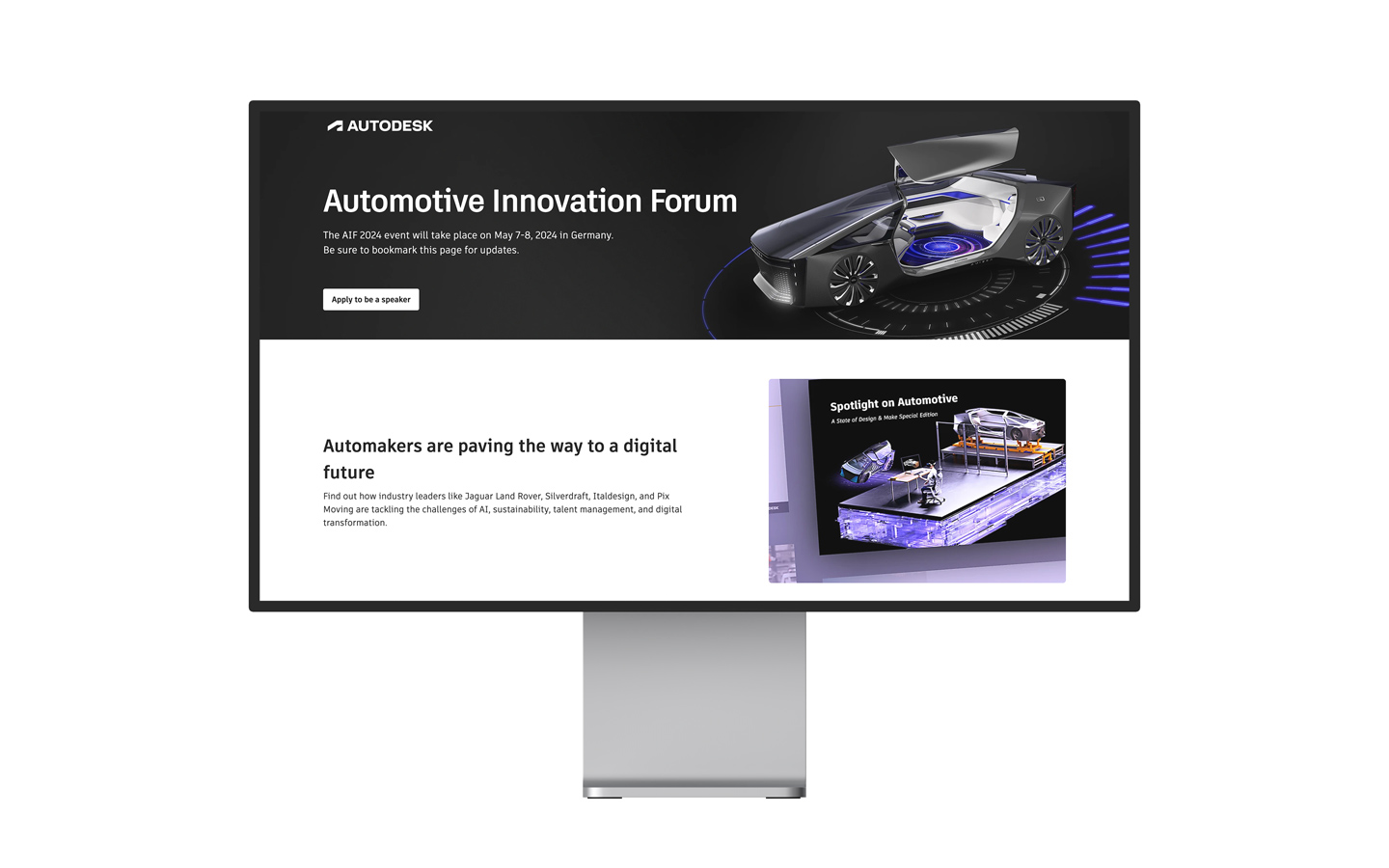 PUBLIC | Automotive Innovation Forum | Autodesk