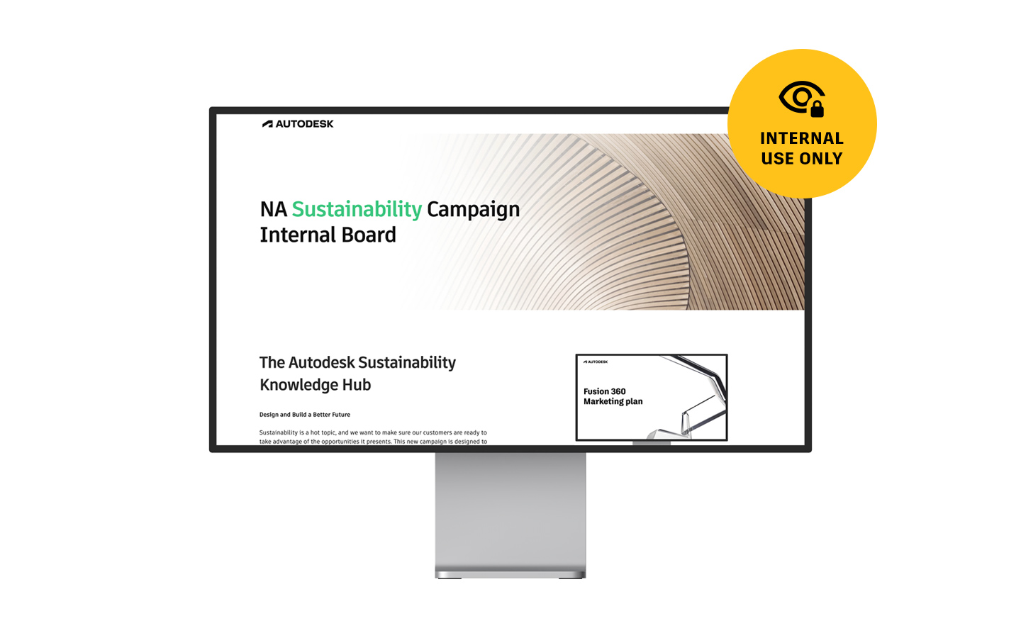 Internal Sustainability Campaign Autodesk