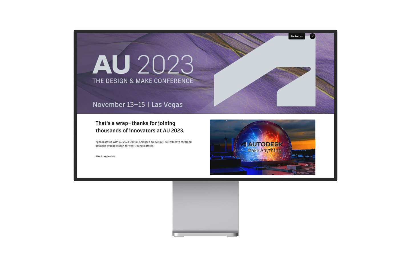 PUBLIC | Autodesk University Post-event 2023 | Autodesk