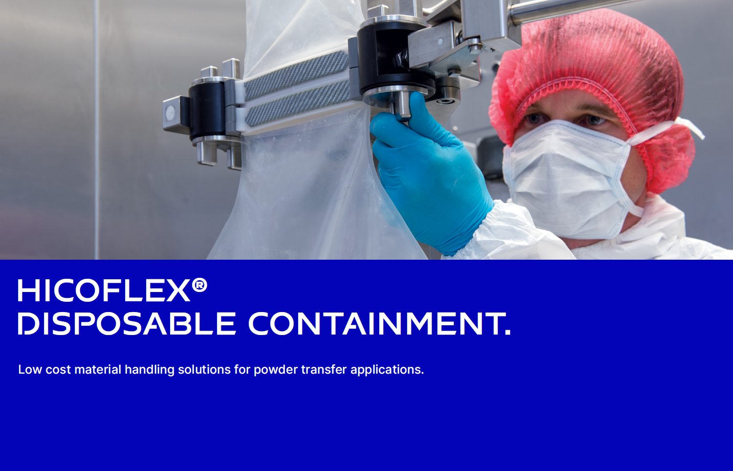 BUCK® HICOFLEX Disposable Containment | gea.com