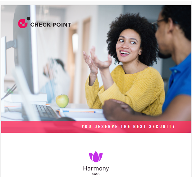 Harmony SaaS Solution Brief | Check Point Software