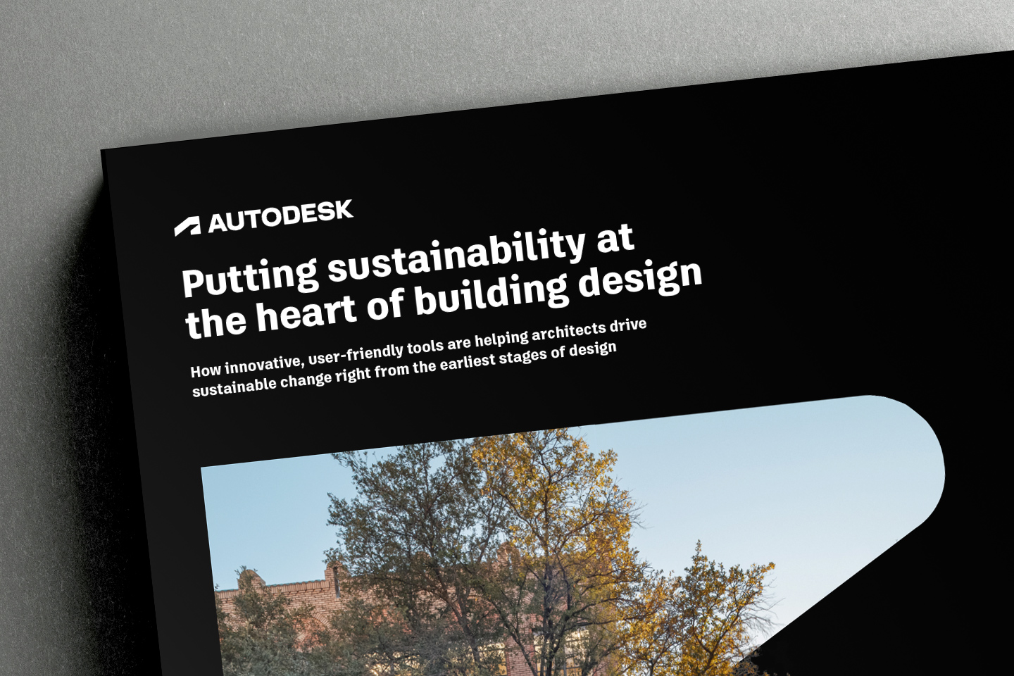 Whitepaper: Putting sustainabiltiy at the heart of building design ...