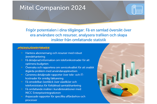 Mitel Companion 2024 | mitel.com