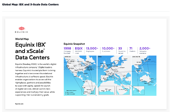 Global Map: IBX and X-Scale Data Centers | Equinix