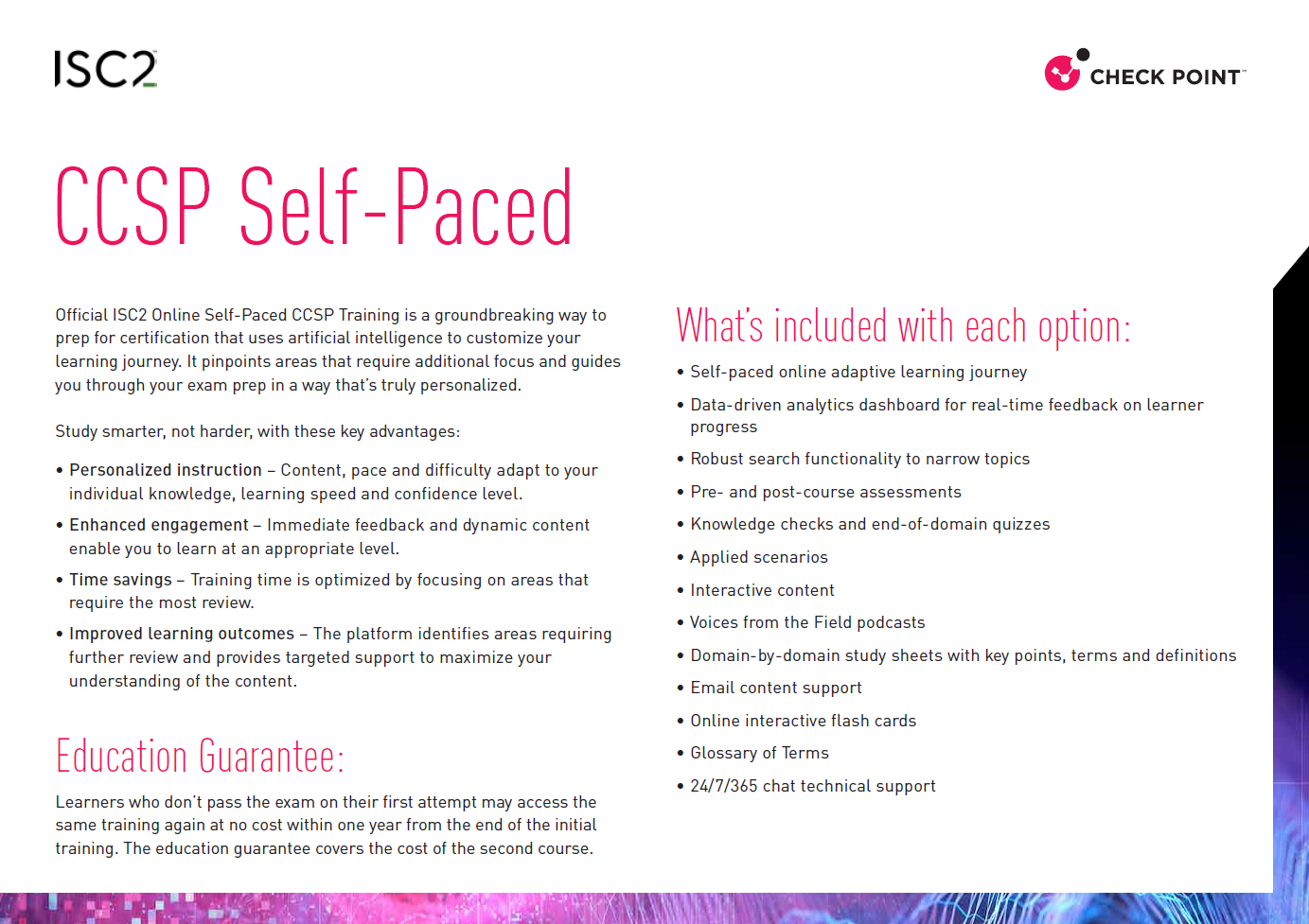 Course Overview | CCSP Online Self-Paced Training | Check Point Software