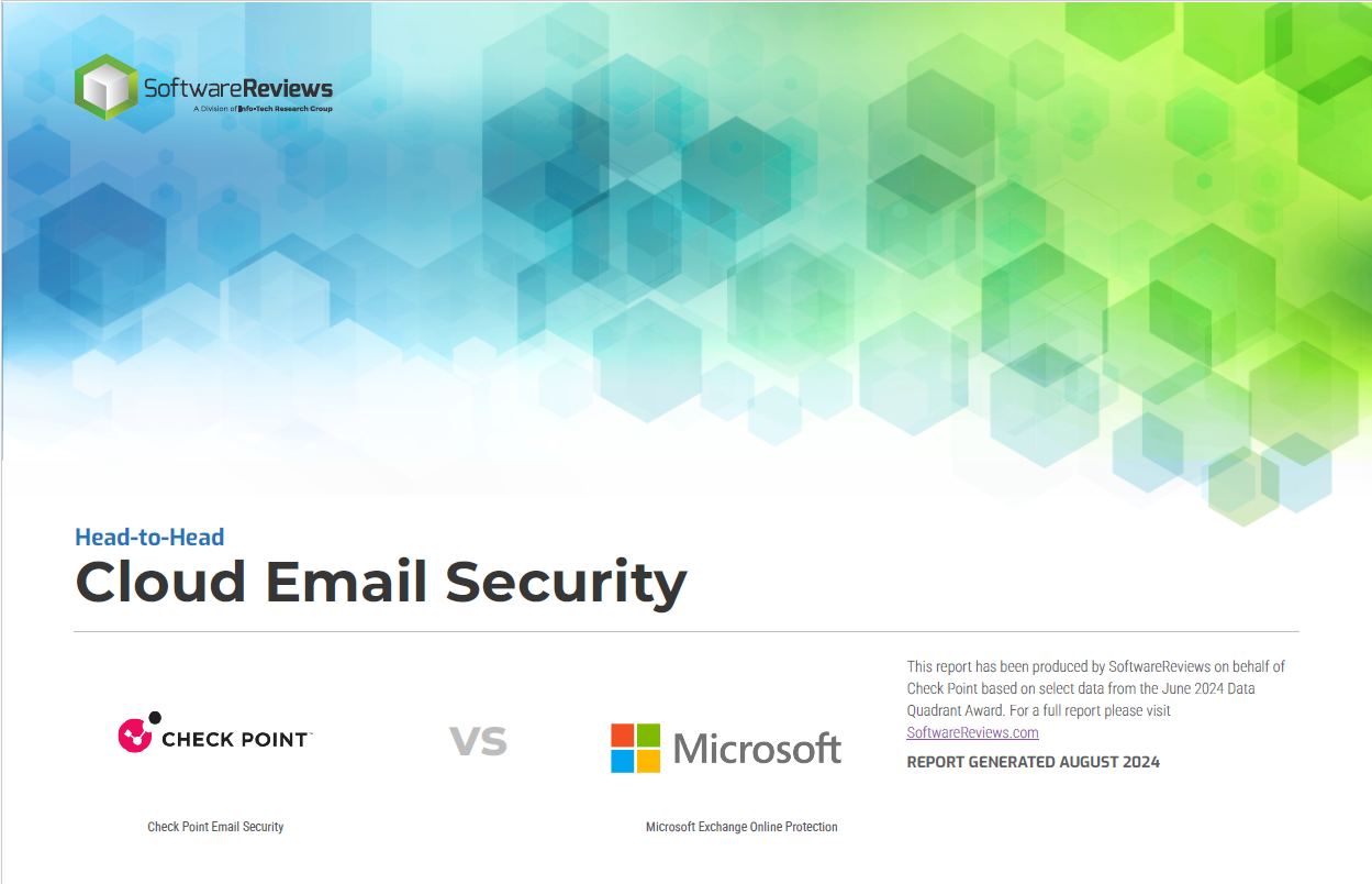 Report | Check Point Email Security vs. Microsoft EOP: Info-Tech Cloud ...