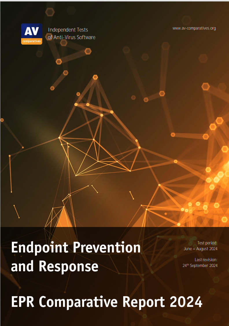 Report | The 2024 AV-Comparatives' Endpoint Prevention and Response ...