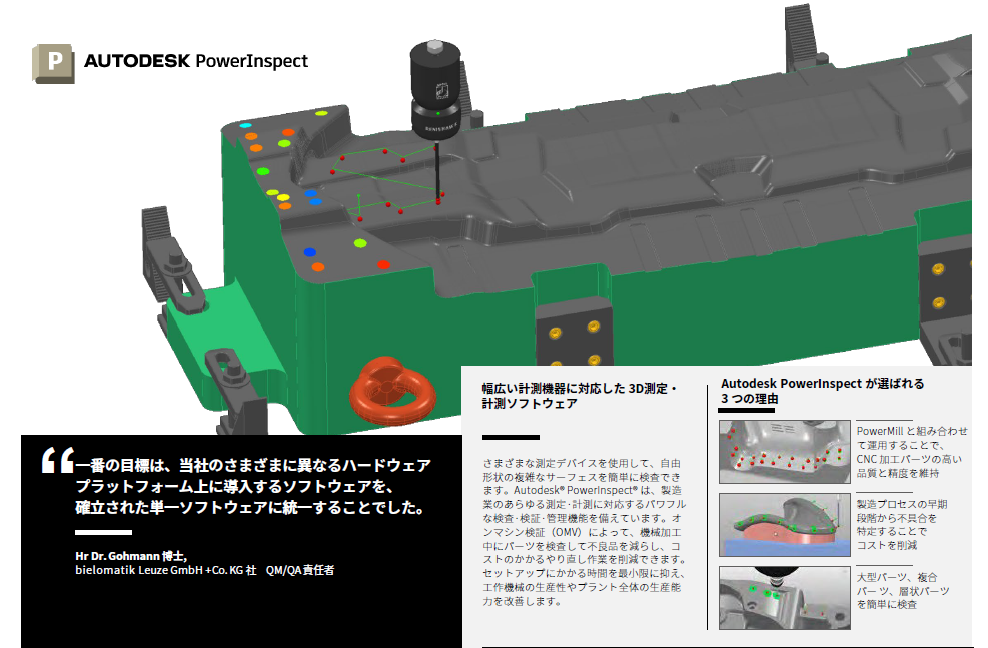Autodesk Fusion with PowerInspect 製品紹介 | Autodesk