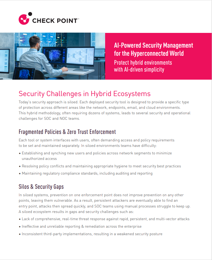 Solution Brief | AI-Powered Security Management for the Hyperconnected World - Protect Complex ...