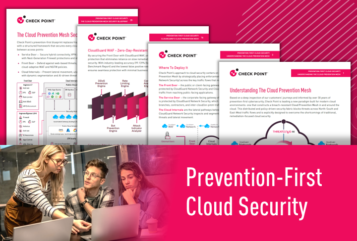 White Paper Cloudguard Prevention First Cloud Security Check Point Software