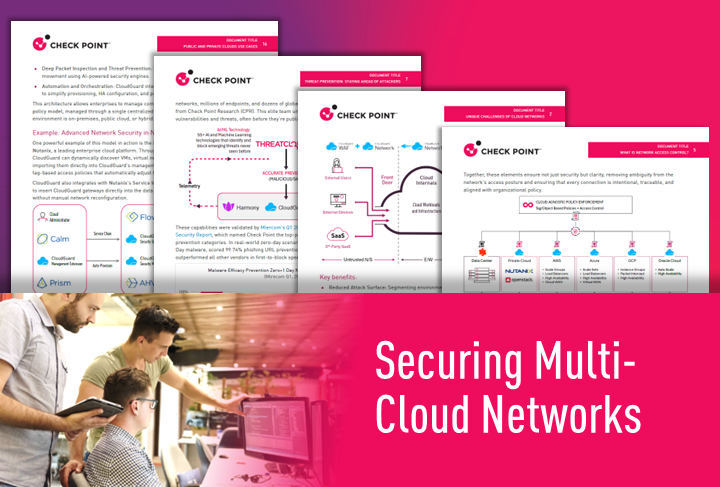 White Paper | Securing Multi-Clouds with CloudGuard Q2 2025 | Check Point Software