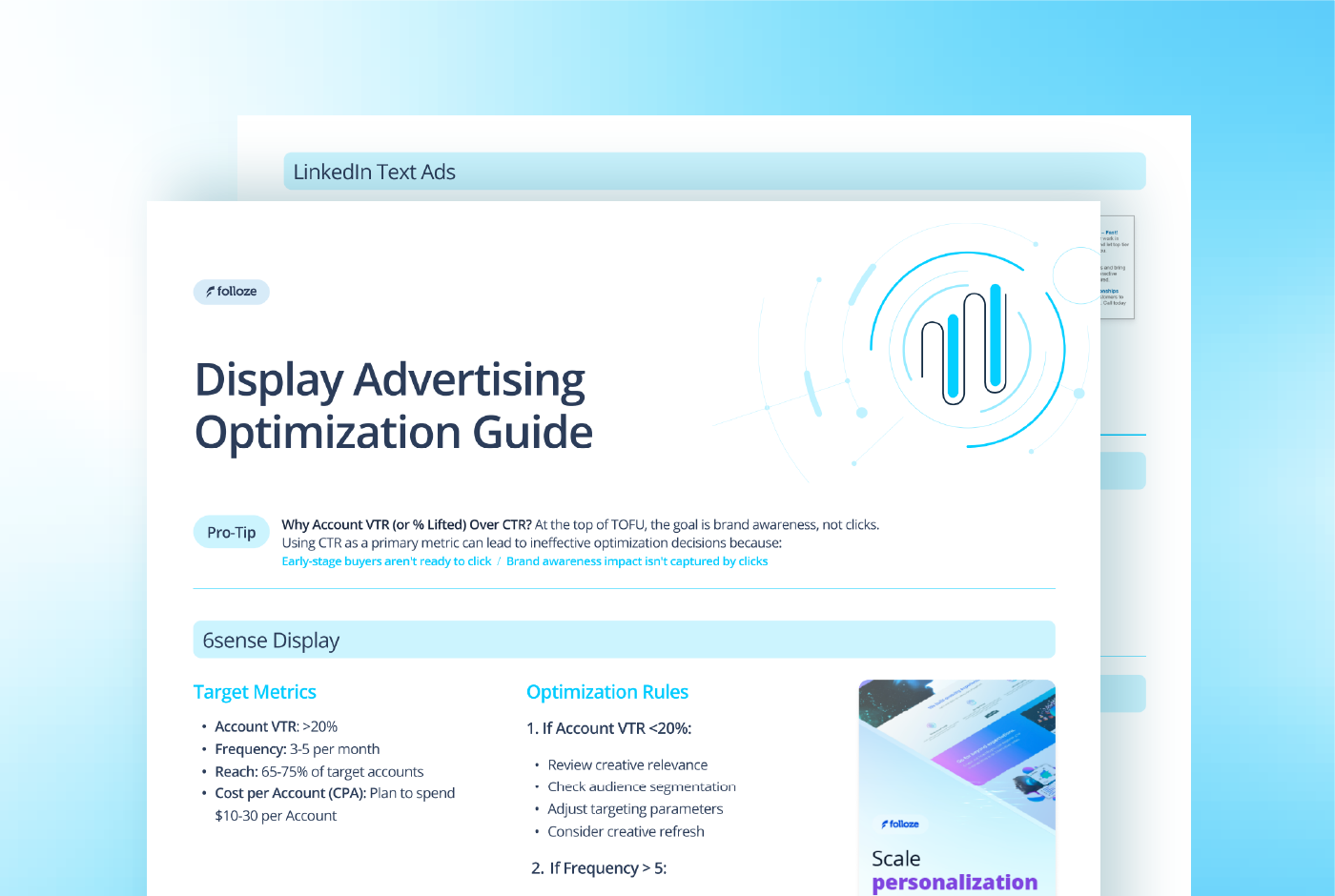 Display Advertising Optimization Guide | Folloze