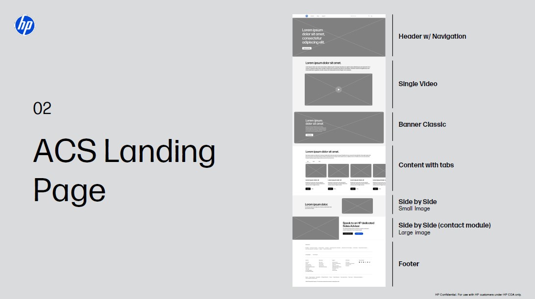 ACS Landing Page Template | hp.com
