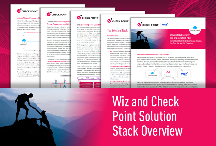 Datasheet | Check Point & Wiz Solution Stack | Q4 2025 | Check Point ...