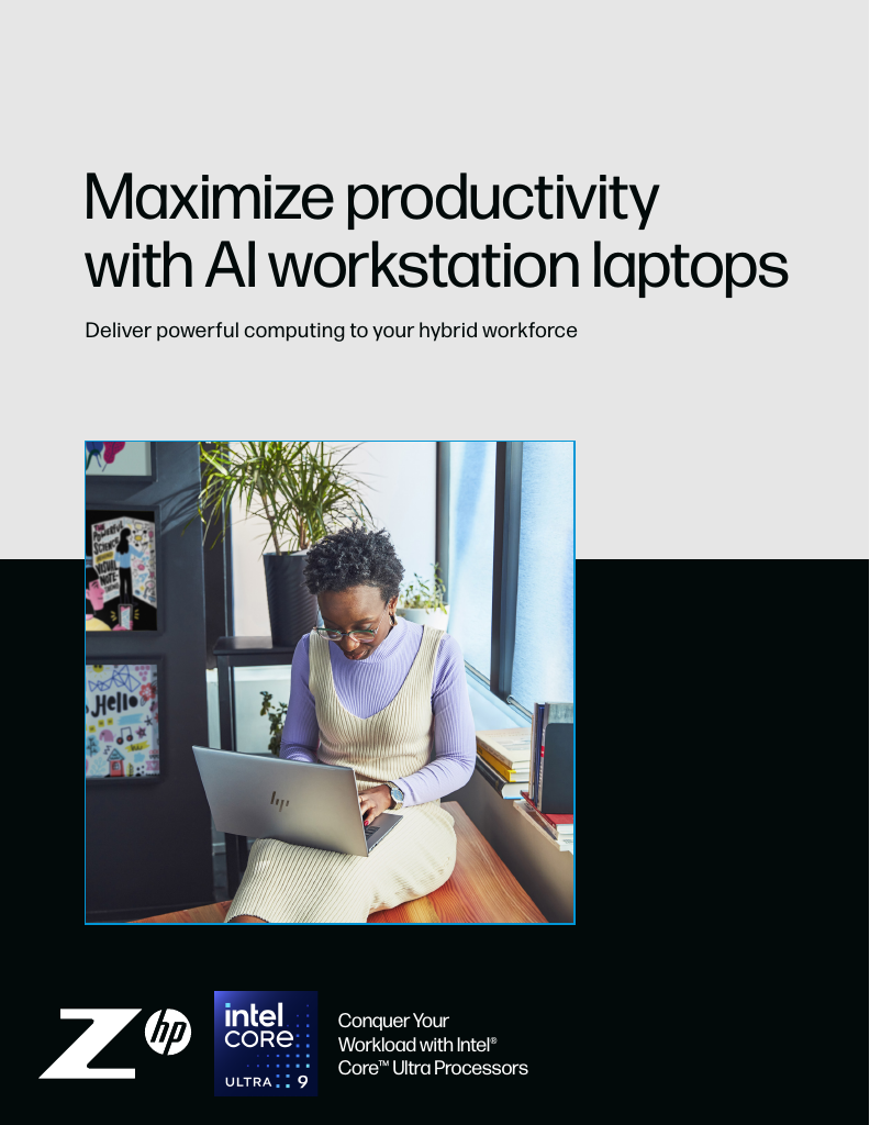Maximize productivity with AI workstation laptops | hp.com