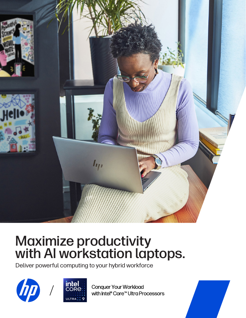 Maximize productivity with AI workstation laptops. | hp.com