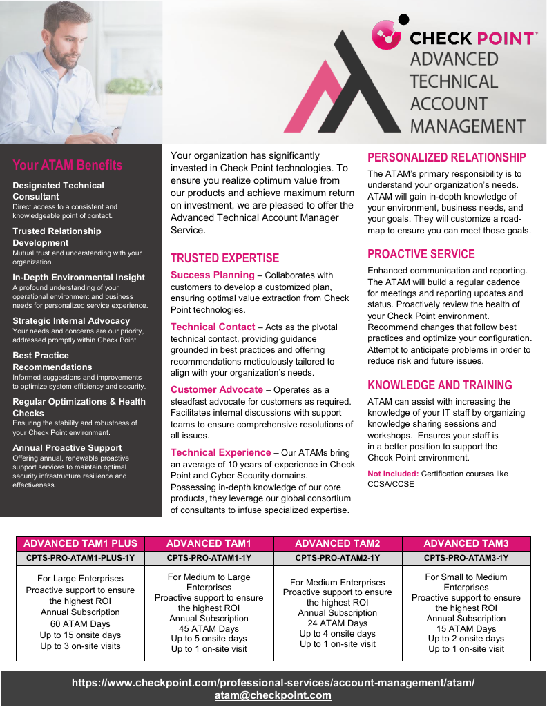 Service Brochure | Advanced Technical Account Management | Check Point ...